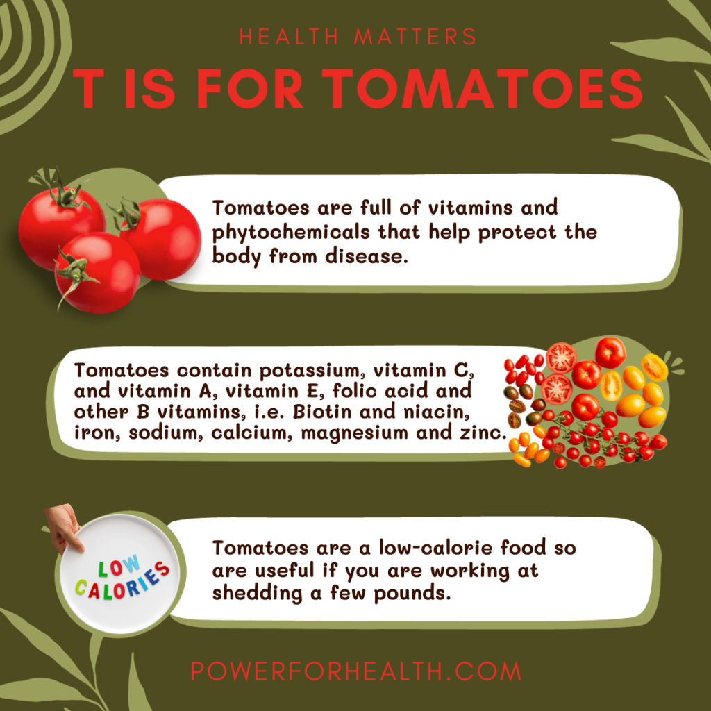 Health Matters – An A to Z Guide to Good Health – T is for Tomatoes ...